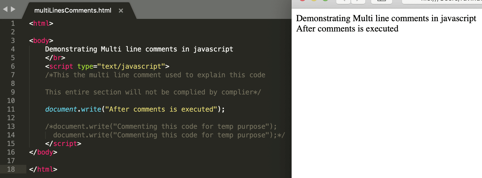 What Are JavaScript Comments And How To Write It 
